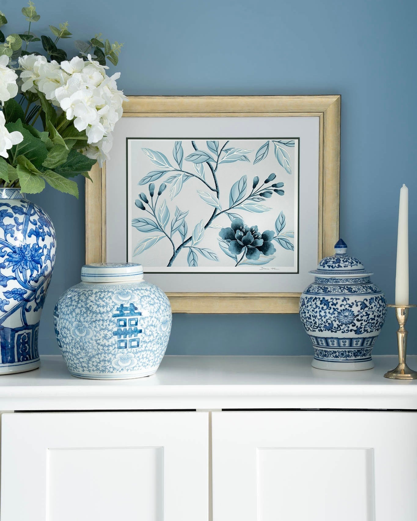 Regency Embellished Chinoiserie Wall Art Print – Diane Hill